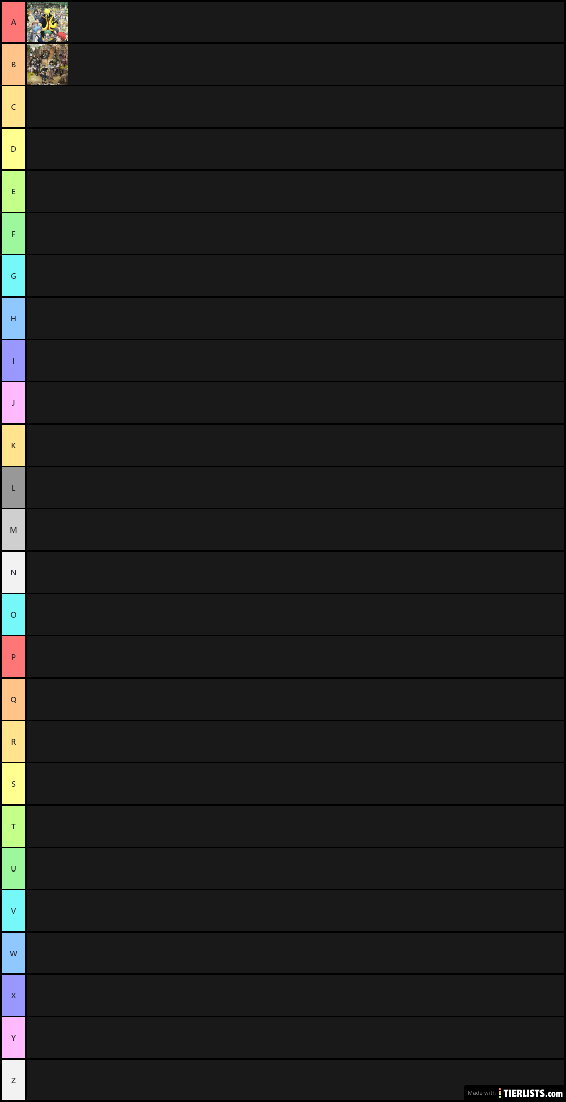 All Tier Lists - TierLists.com